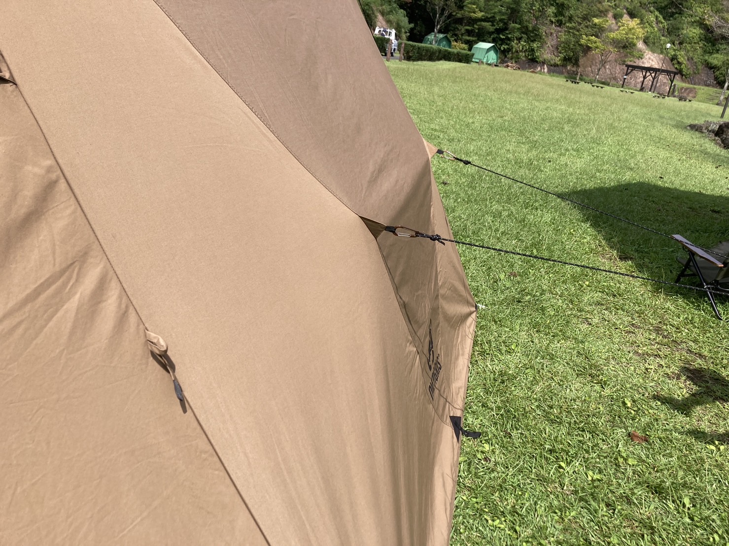 【レビュー】OneTigrisのパップテント「ROC SHIELD TC」はソロ・デュオキャンプに最高！【ロックシールド】 | ウミガメキャンプ